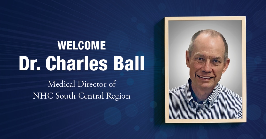 NHC Article | Meet Dr. Charles Ball Medical Director at NHC